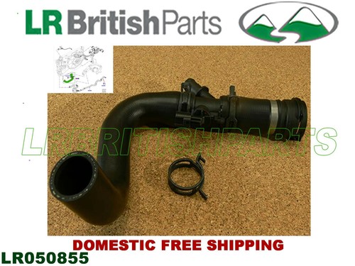 LAND ROVER RADIATOR BOTTOM HOSE LR4 3.0L SC V6 LR050855 NEW | eBay