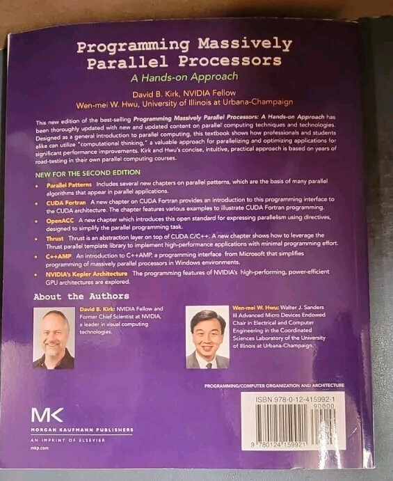 Programming Massively Parallel Processors : A Hands-On Approach by Wen-mei W.... 9780124159921 ...