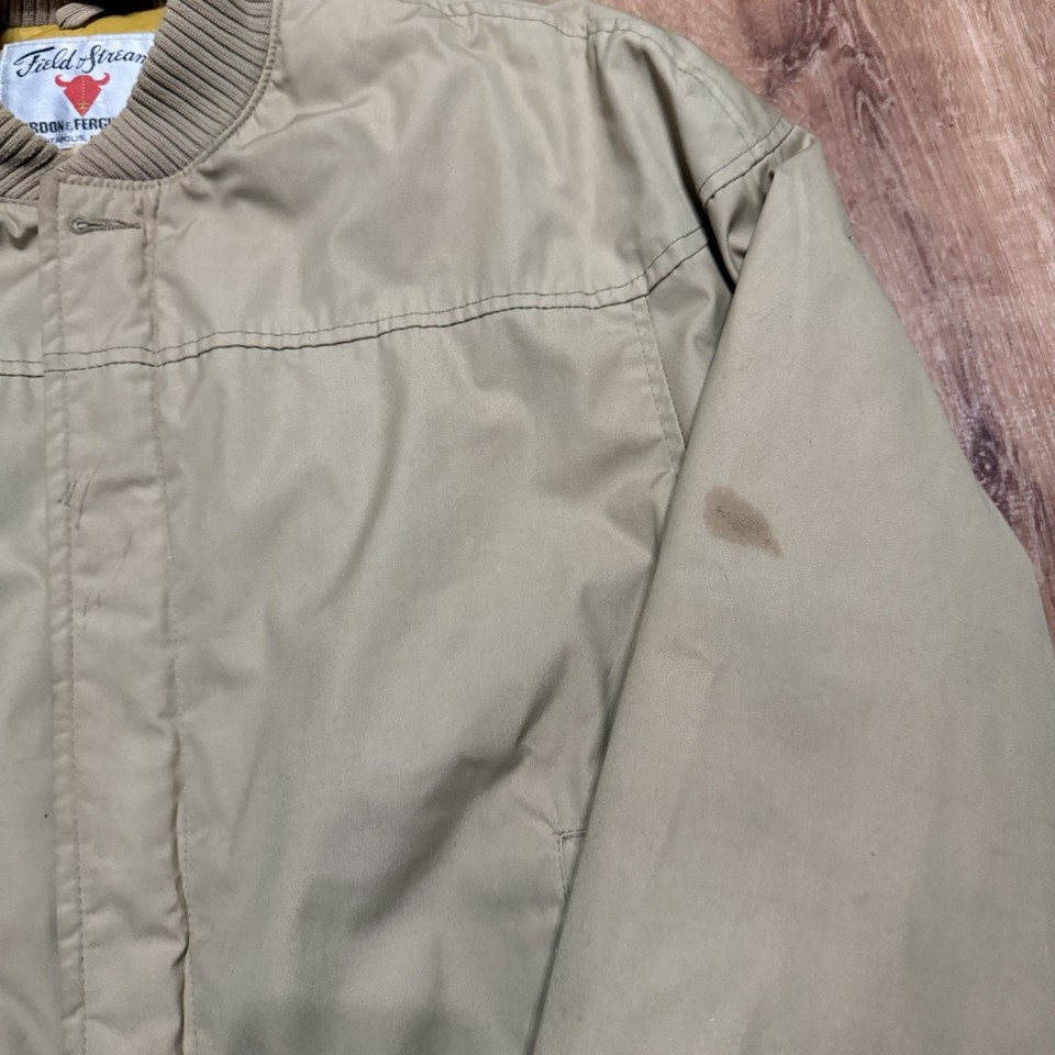 Vintage 60s Field & Stream Gordon & Ferguson Lined Bomber Jacket Men's ...