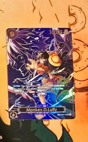 ONE PIECE TCG Monkey.D.Luffy OP09-119 SEC (SP) - Carrying On His Will ...