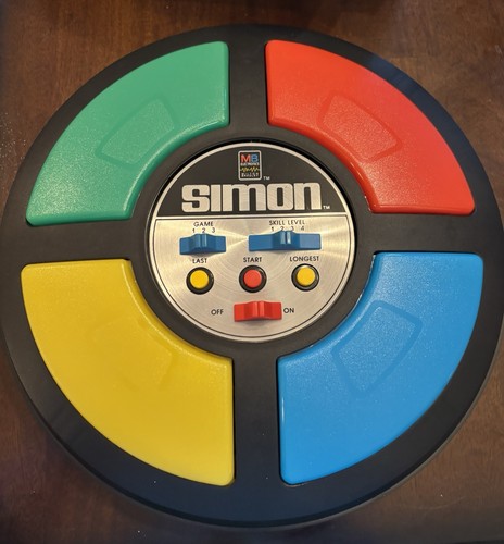 Vintage 1978 Milton Bradley Simon Says Game W/ Box FOR PARTS See ...