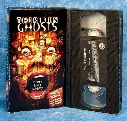 Thirteen Ghosts VHS 2001 Matthew Lillard Shannon Elizabeth Horror Gore ...