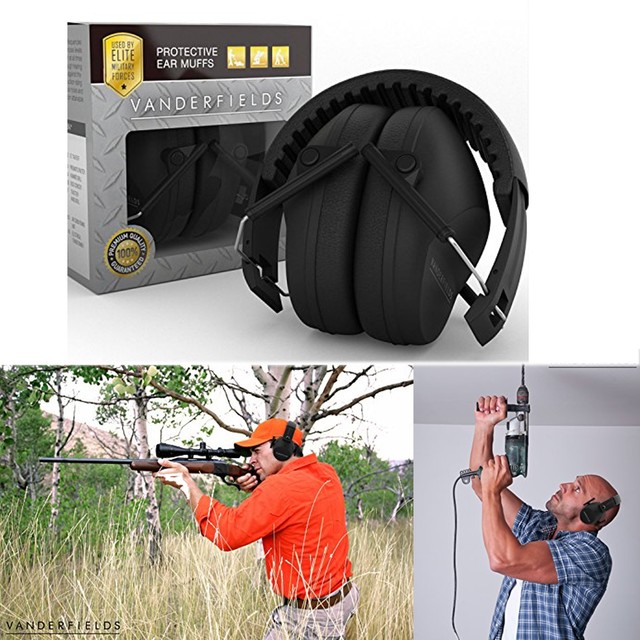Headphones Ear for Gun Noise Shooting Range Safety Protection Hearing ...