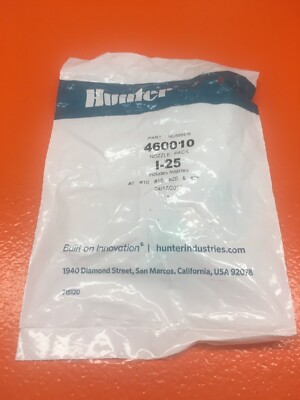 GENUINE HUNTER I-25 Rotor Nozzle Pack (5 Nozzles Total) P/N 460010 NEW ...