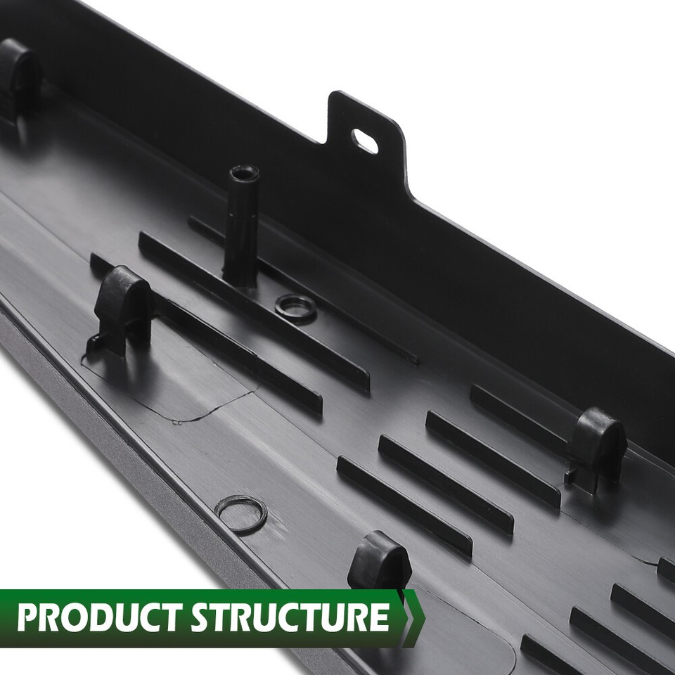 Fit For 2017-2022 Ford Super Duty Tailgate Top Trim Cap Cover Molding ...