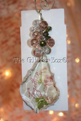Crystal Expressions Ganz Christmas Ornament TOGETHER Glass Personal ...