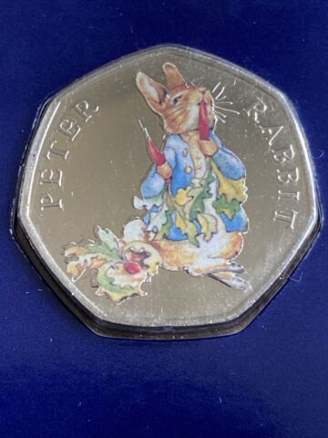 Coin Shop Treasures Beatrix Potter 50p Coins Peter Jemima Full Sets ...