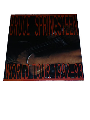 Bruce Springsteen Tour Book World Tour 1992-1993 | eBay