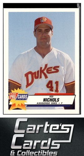 Rod Nichols 1993 Fleer ProCards #1457 Albuquerque Dukes | eBay