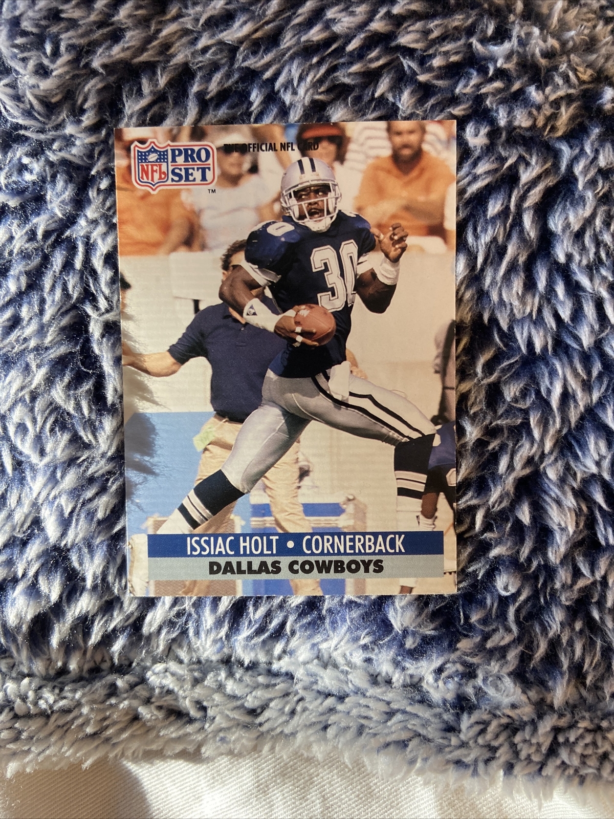 1991 Pro Set Issiac Holt Dallas Cowboys #131 | eBay