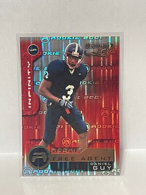 2001 Quantum Leaf Infinity Red Parallel Rookie #'d/35 - DANIEL GUY | eBay