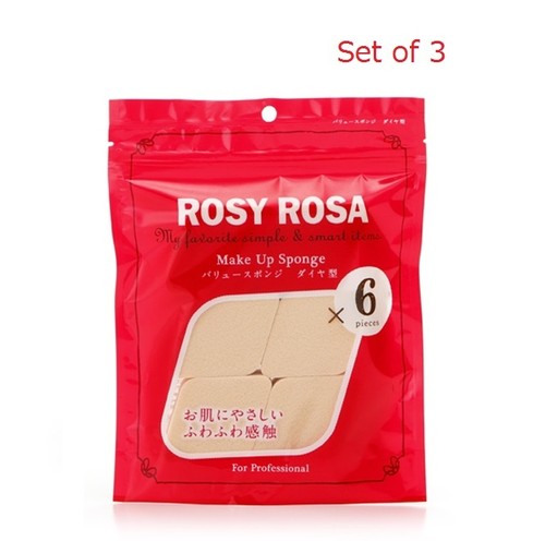 Made in Korea Rosy Rosa Value sponge diamond type 6P x3 set | eBay