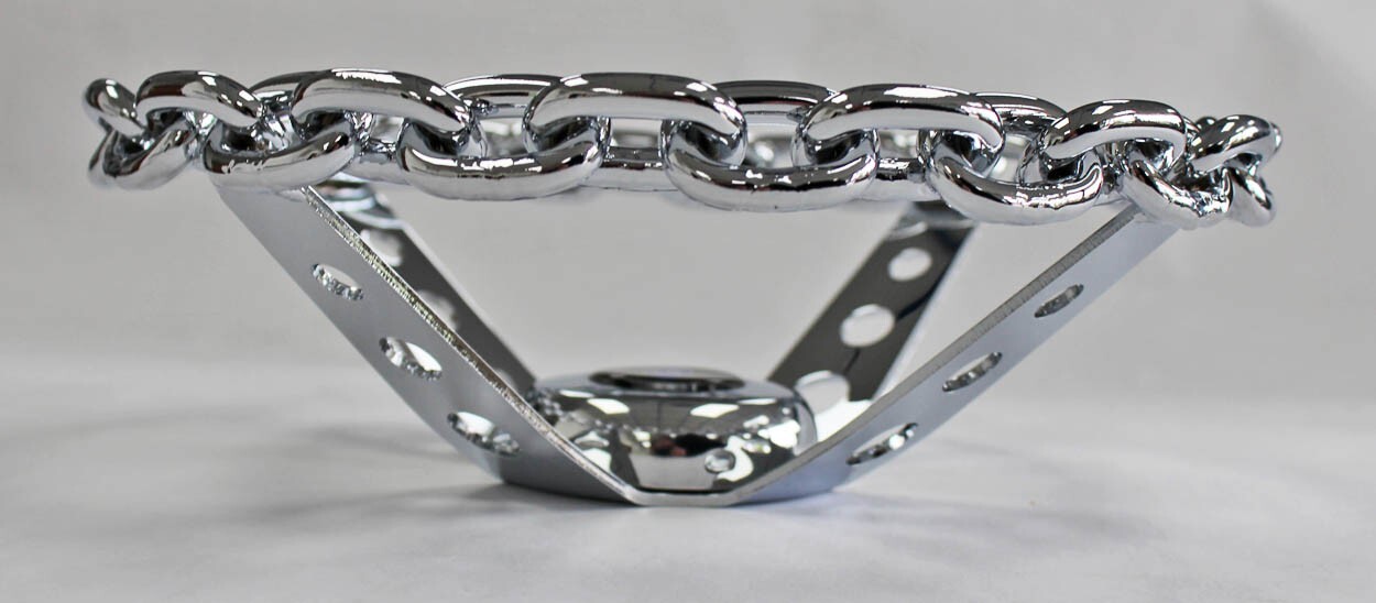 60 - 69 Chevrolet C10 C20 K10 K20 Pick Up 11" Chrome Chain Steering ...