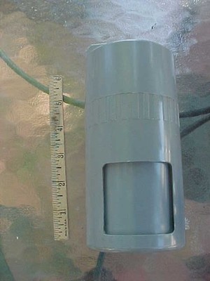 USED DUNCAN MACKAY PARKING METER PLASTIC COIN VAULT #69208 NO KEY 6.5 ...
