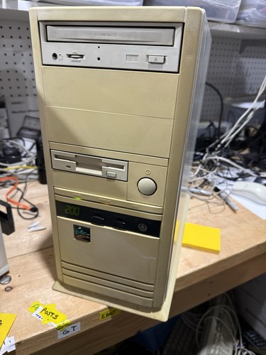 Pentium MMX 200MHz Windows 98 SE Retro PC Intel 430TX 128MB RAM IDE | eBay