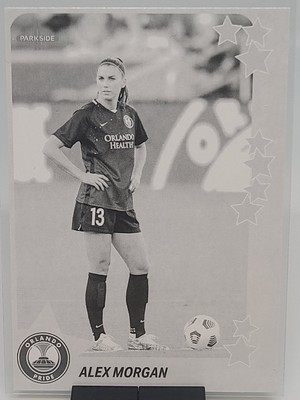 Alex Morgan 2021 Parkside NWSL Volume 2 Stars Black White Orlando Pride ...