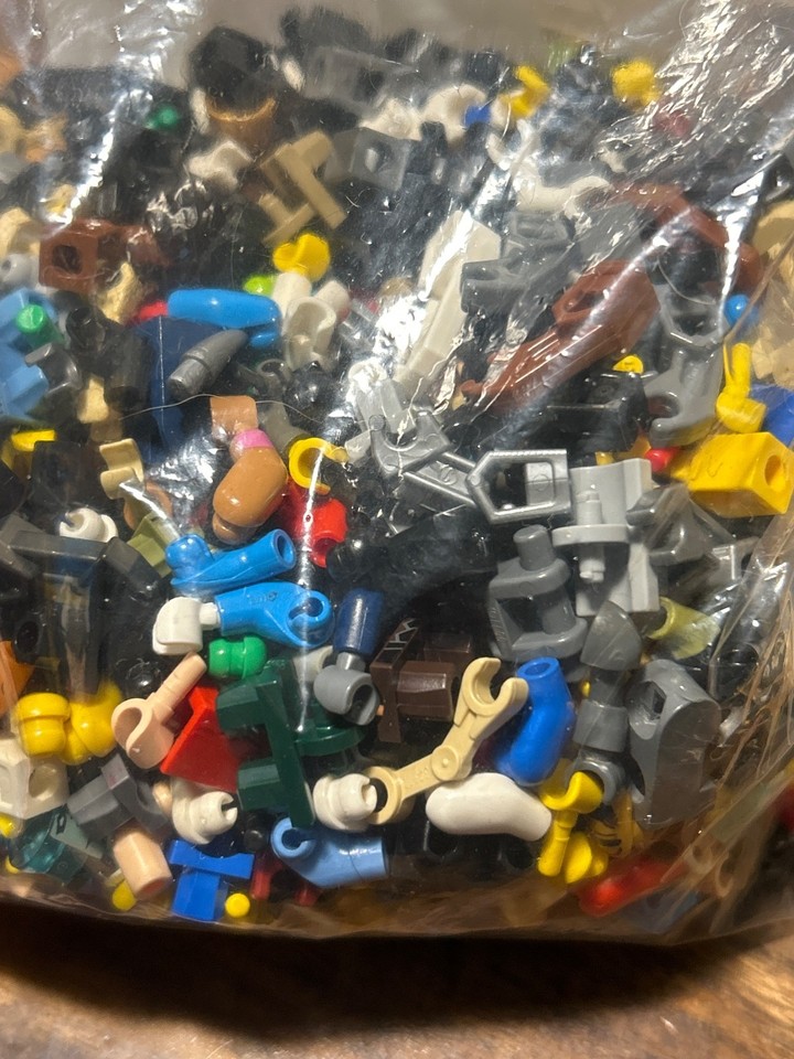 100x Lego Minifigure Body Parts Hand Arms Torso Legs Heads Star Wars ...