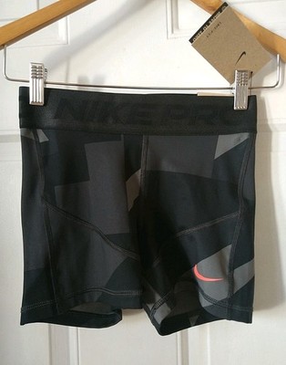 NIKE PRO WOMEN'S TIGHT FIT COLOR BLOCK SHORTS, SIZE XS | eBay