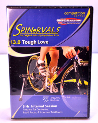 Spinervals Cycling 13.0 Tough Love 3 DVD indoor cycling workout series ...