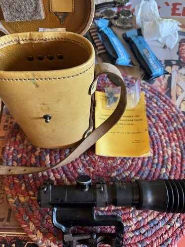 French MAS Sniper scope APX L806 W Case Eyepiece Mount Paperwork | eBay