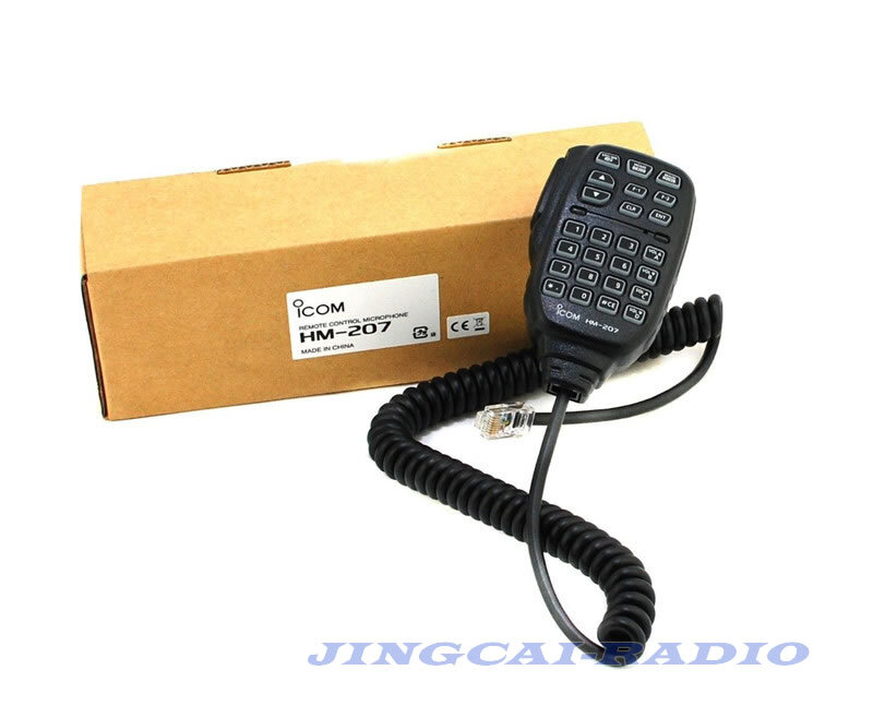 Original ICOM HM-207 Hand Microphone for ID-5100A 5100E IC-2730A IC ...