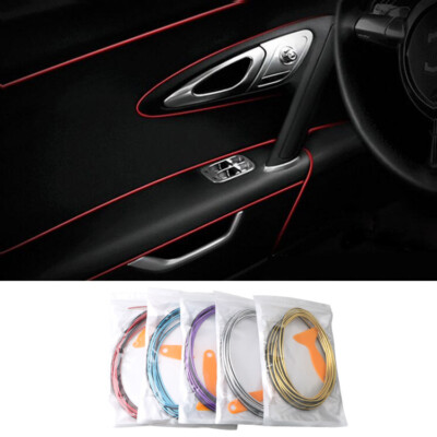 Special car interior modification door panel gap dashboard decorative ...