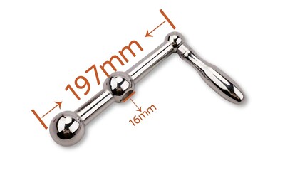1X Milling Machine Part- Three Ball Crank Handle fit for Most Mills USA ...