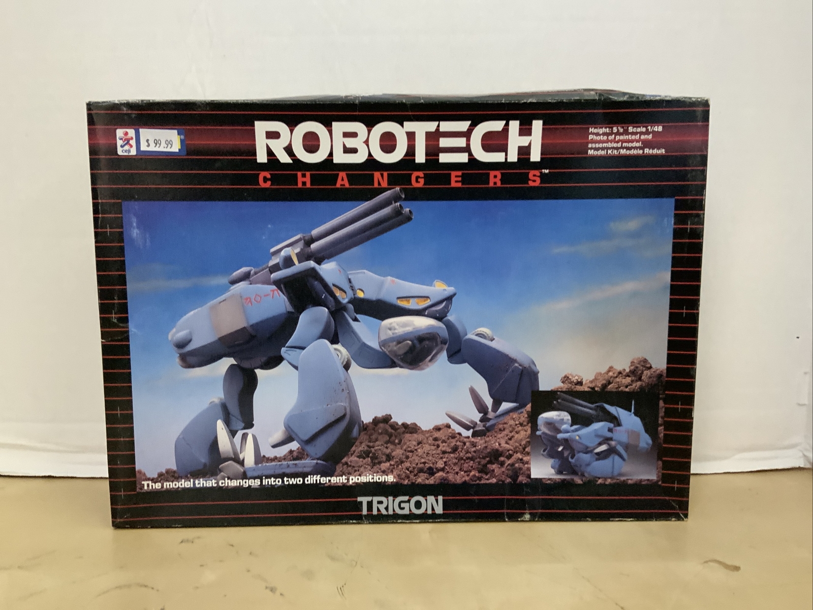 Revell Robotech Changers Trigon Model Kit Damaged Box for sale online ...