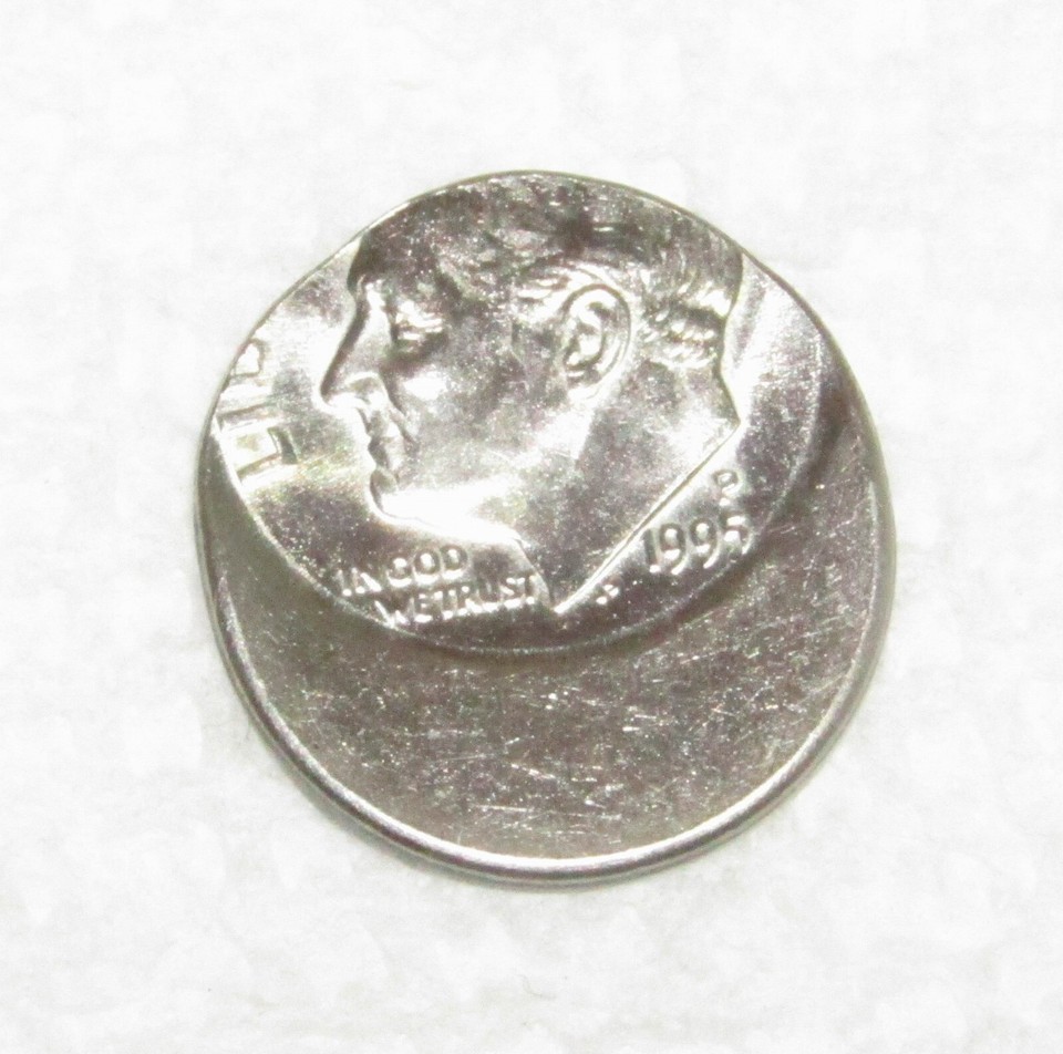 1995 P Roosevelt Off Center Dime Uncirculated Mint Error | eBay