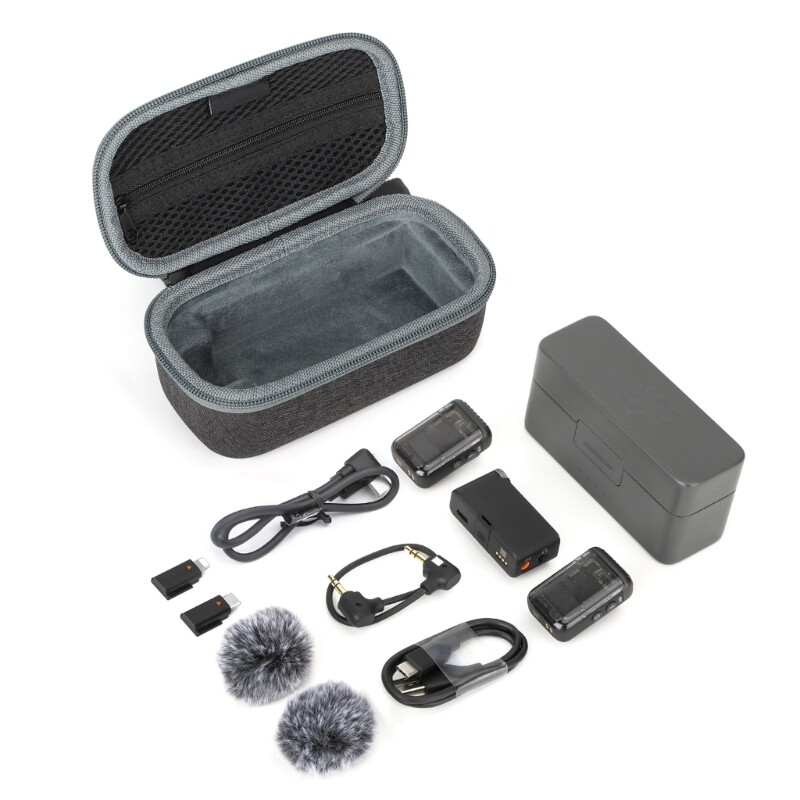 Microphone Bag Protecting Storage Case Box for Mic 2/1 Microphone ...