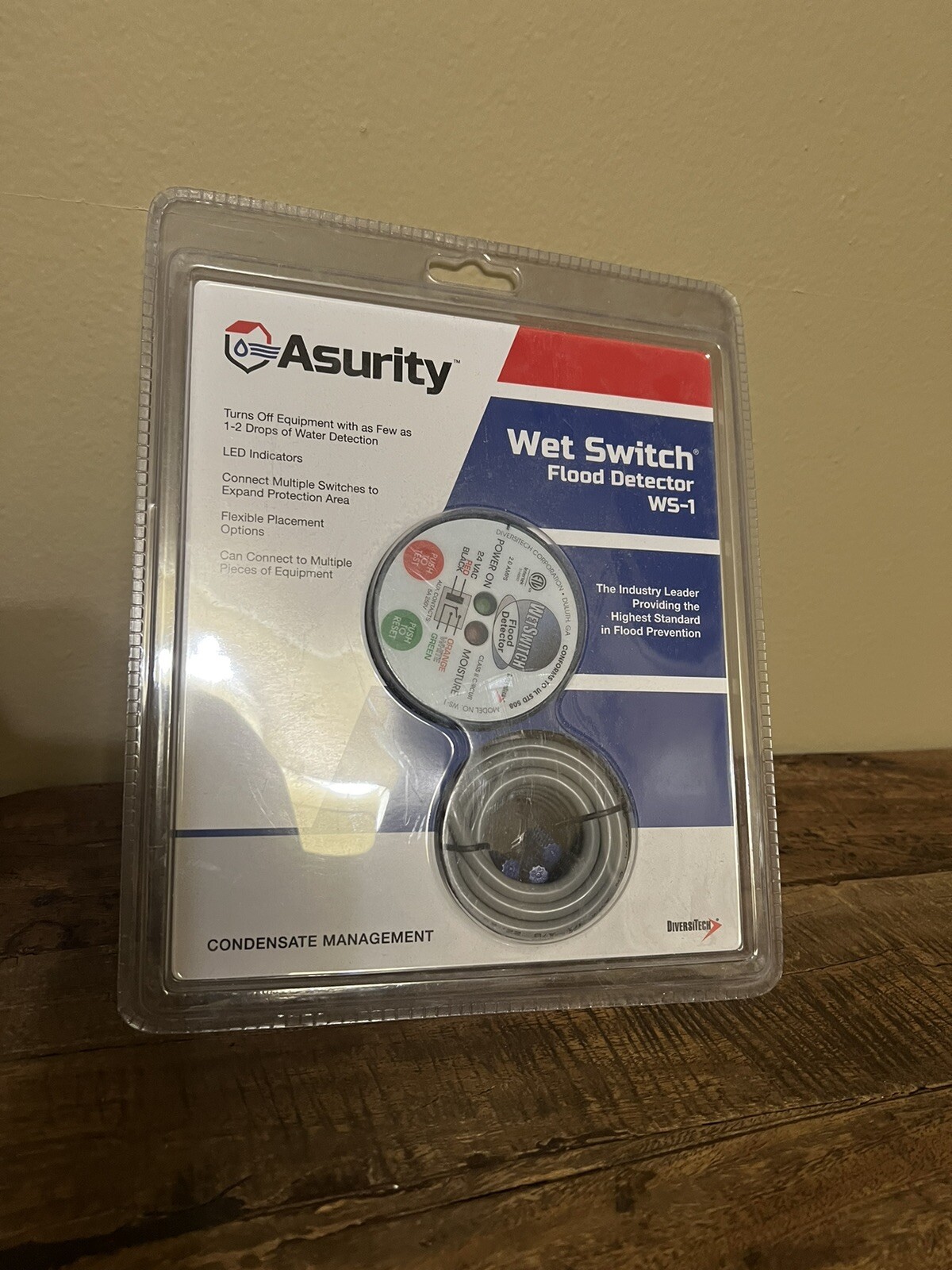 DiversiTech WS-1 Wet Switch Flood Detector (DOC32531) for sale online ...