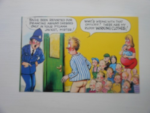 Vintage Saucy Seaside Comic Postcard BAMFORTH BLACK TRIANGLE NO 354 ...