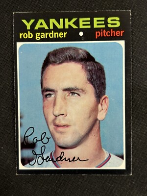 1971 Topps #734 Ron Gardner EX+ High # New York Yankees *200 | eBay