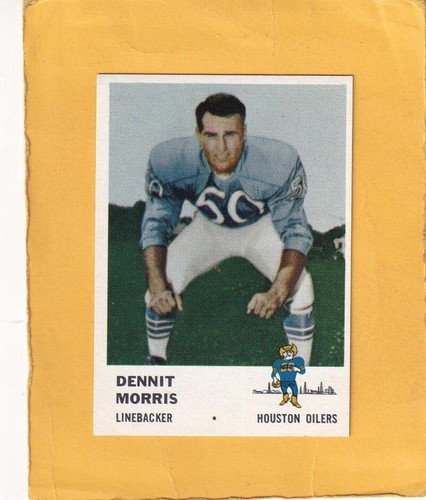 1961 Fleer #175 Dennit Morris Oilers EX/NM #25579 | eBay