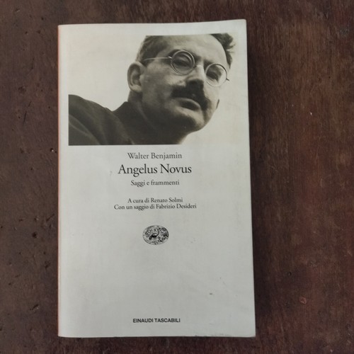 WALTER BENJAMIN - ANGELUS NOVUS - EINAUDI TASCABILI SAGGI 1998 | eBay