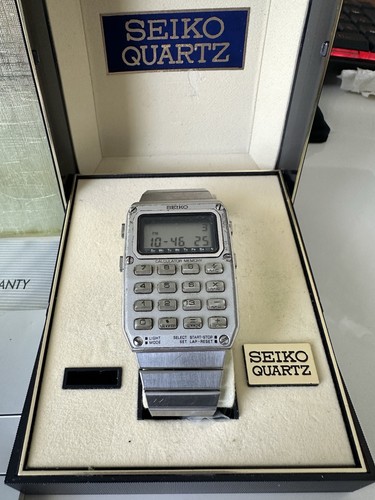 Vintage Seiko Calculator Quartz Watch C515-5009 – 1970s – Working𐄂Worn ...