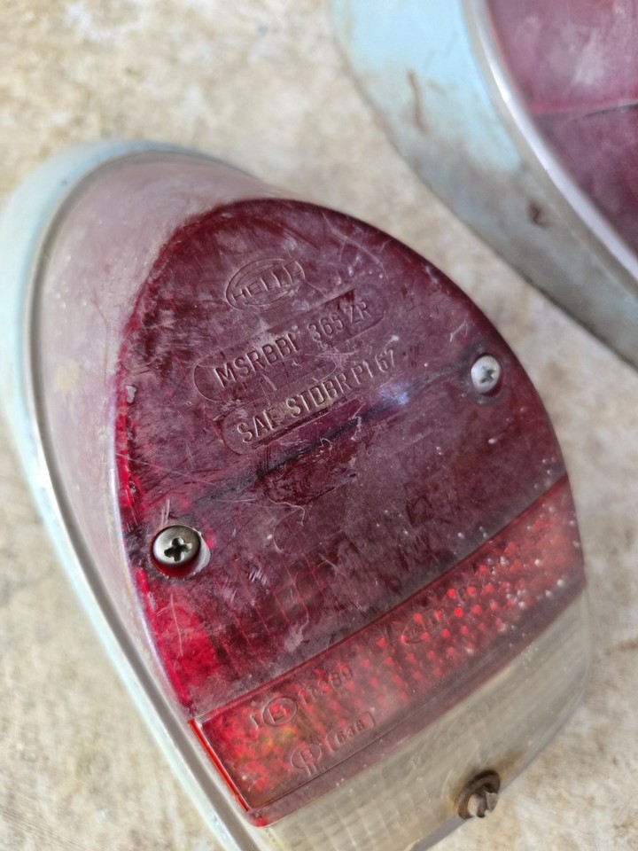 OEM German 67 68 69 70 VW Volkswagen Bug Beetle Tail Light Housing ...