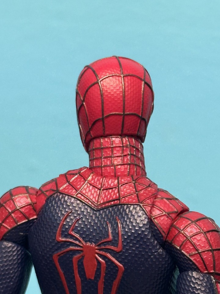 HEAD ONLY Andrew Garfield Amazing Spider-Man PS4 Insomniac Mafex 248 ...