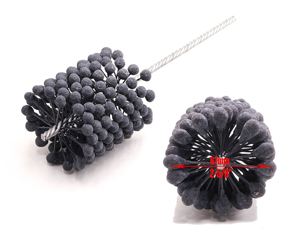 2-5/8 inch 67mm Cylinder Hone Ball Hone 240 grit Brush Research BC25824 ...