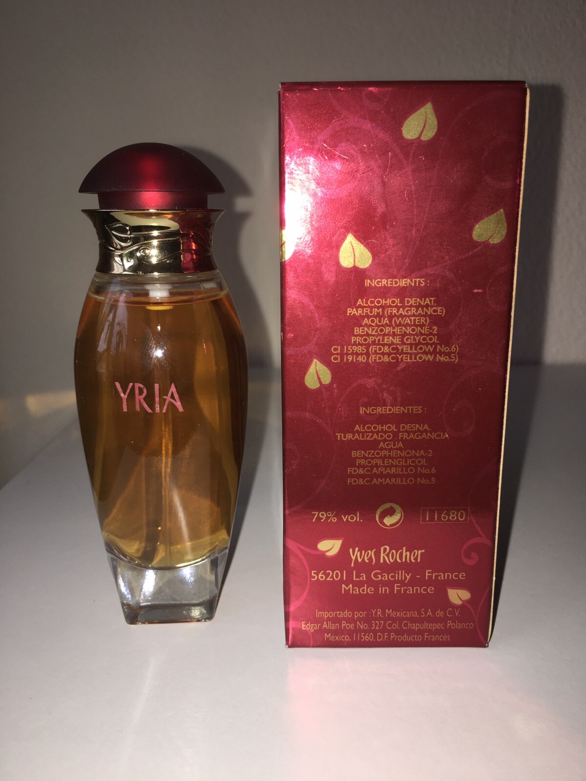 UNUSED YVES ROCHER YRIA EAU DE PARFUM SPRAY PERFUME. 50ml. | eBay UK