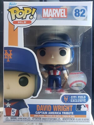 David Wright Captain America Marvel NY Mets Citi Field Limited Funko ...