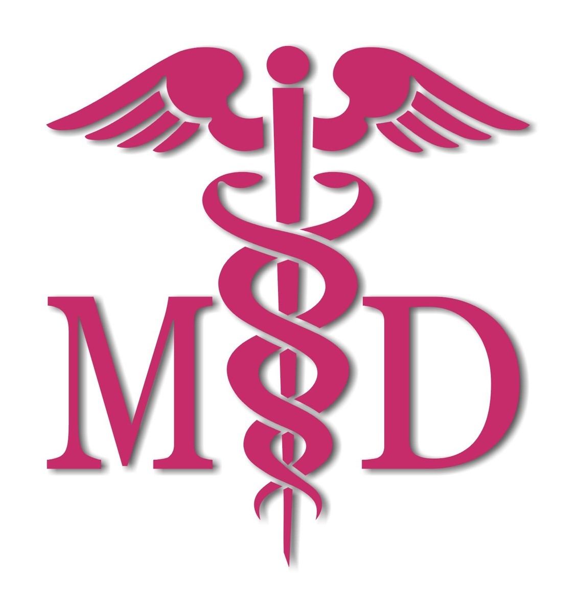 Pink Medical Symbols Clip Art