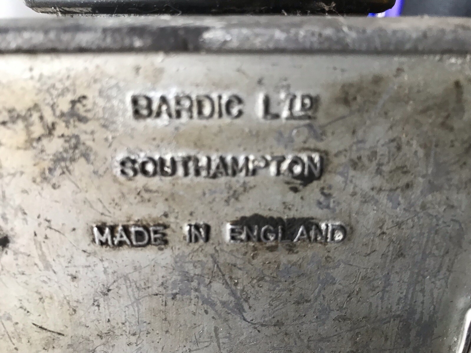 Vintage Industrial British Rail Hand Bardic Lamp Train Signal Light ...