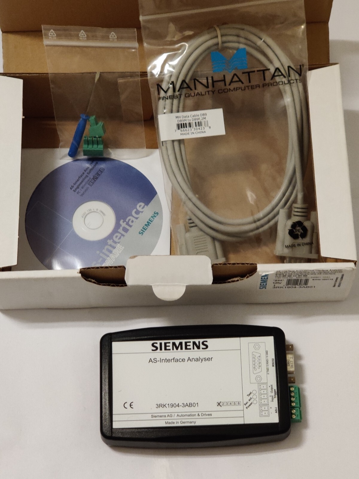 Siemens AS-Interface analyser 3RK1904-3AB01 | eBay