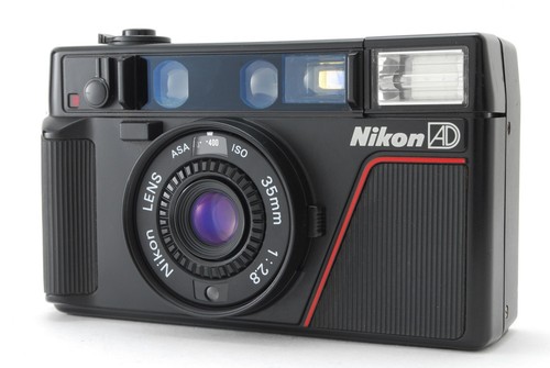[NEAR MINT] Nikon L35 AD ISO 400 Pikaichi Point & Shoot 35mm Film ...