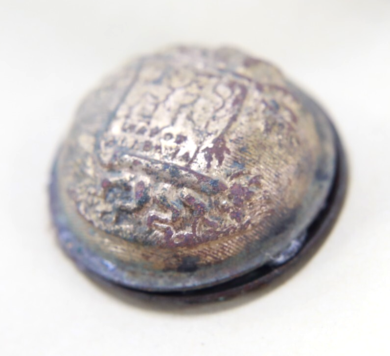 US Civil War Confederate Alabama Map Officer Coat Buttons & Cuff / Kepi ...