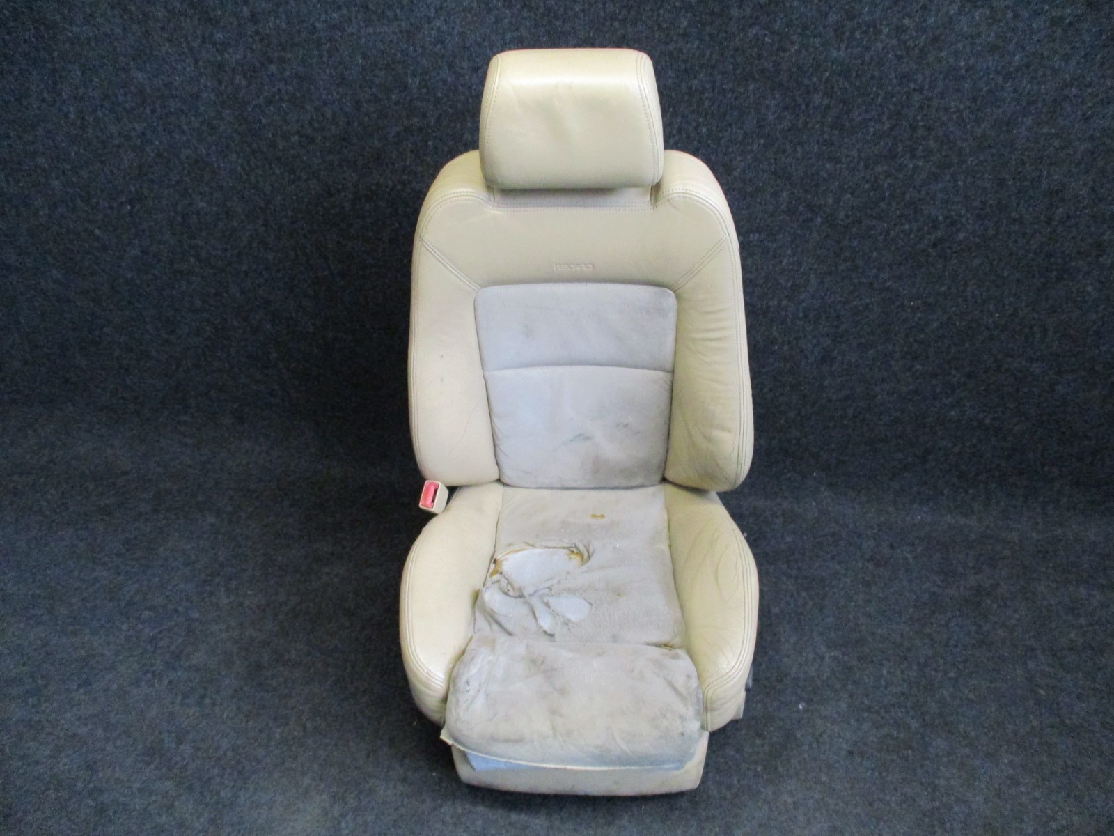 LEDER RECARO Fahrersitz VW Passat 3BG Sitz Ausstattung LEDER ALCANTARA ...