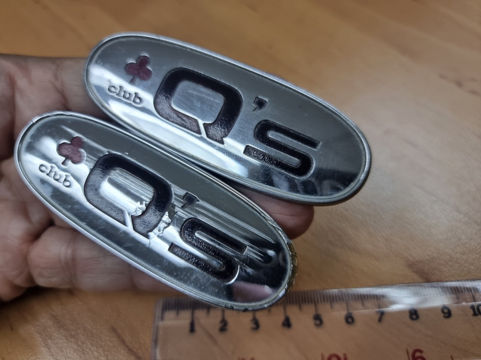 JDM Nissan 89-94 240SX Silvia S13 Club K's Q's Emblem Badge Chrome ...