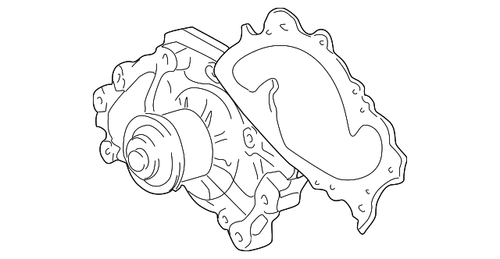 Genuine Toyota Engine Water Pump 16100-29085 | eBay