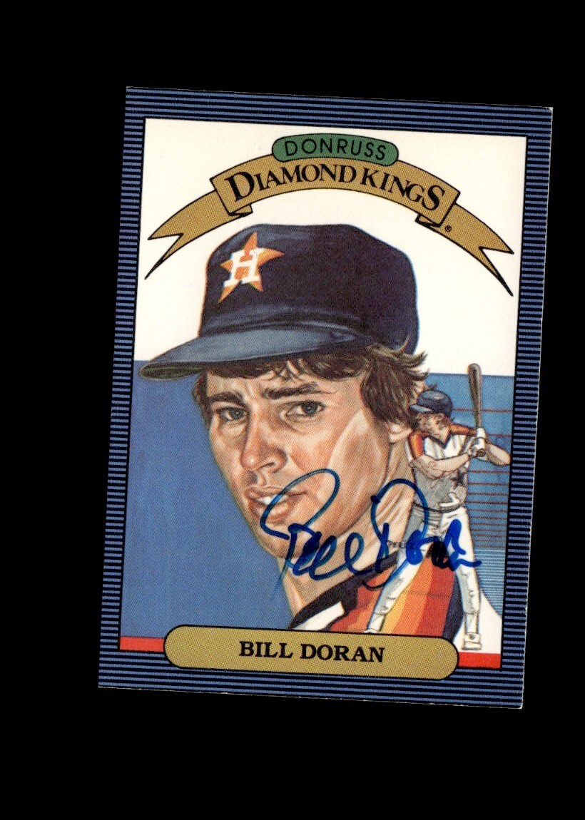 Bill Doran 1986 Donruss Diamond Kings authentic autographed card | eBay